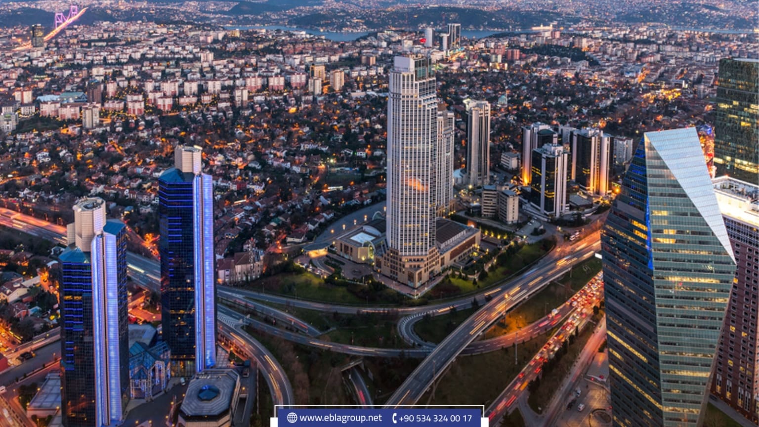The tallest buildings in Istanbul | Istanbul Skyscrapers | Ebla Group