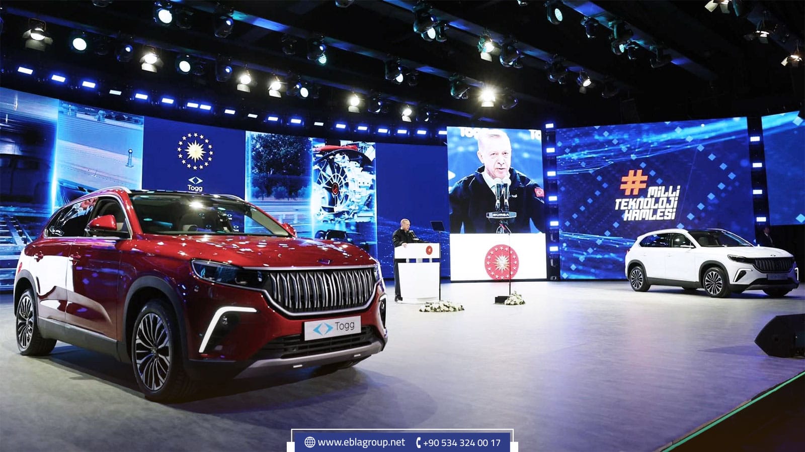 TOGG Turkey's first electric car | Local Turkish Vehicle | Ebla Group