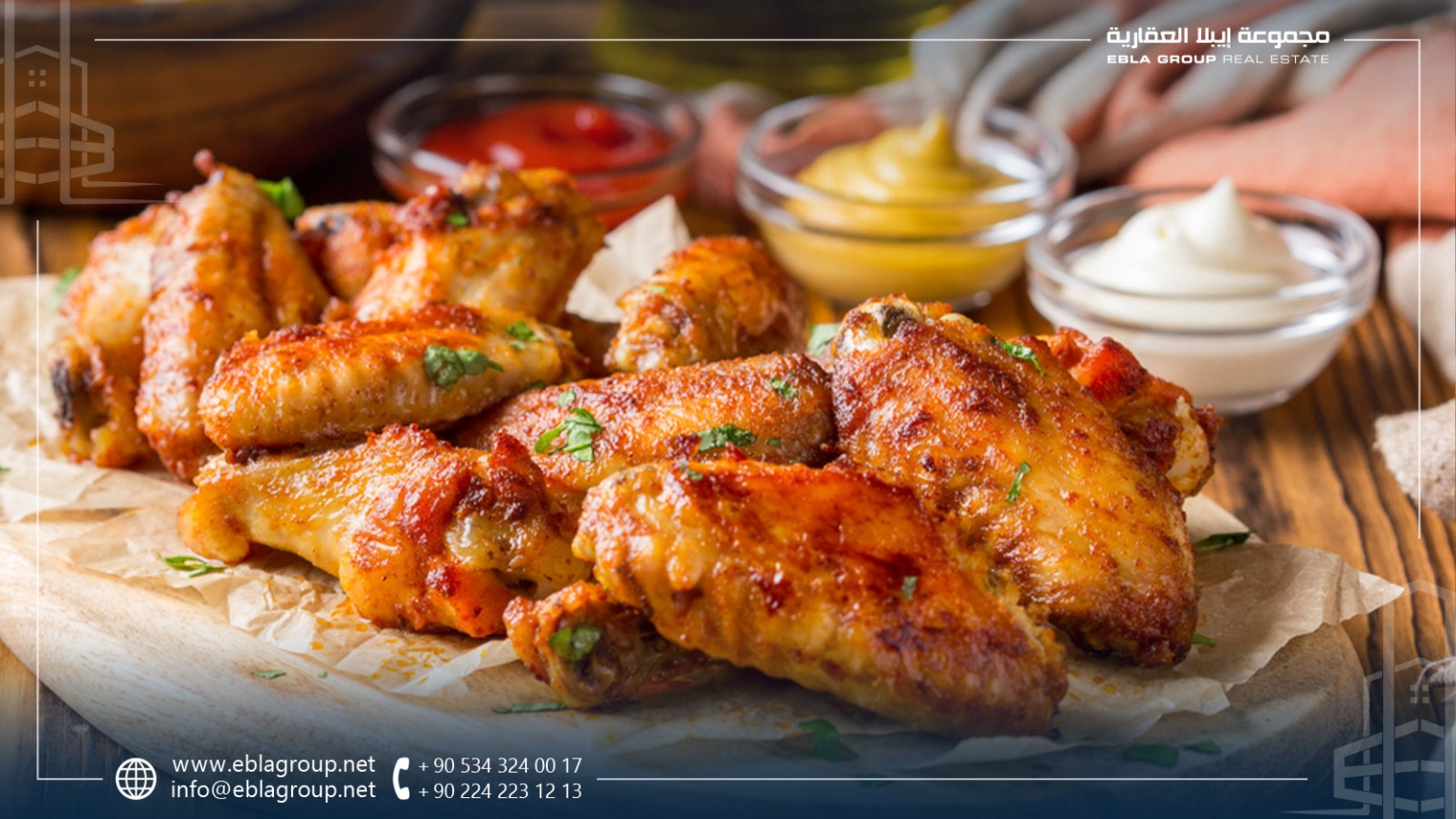Chicken wings restaurants in Türkiye | Ebla Group Real Estate